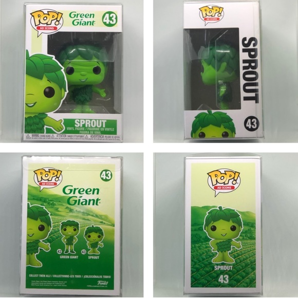 Funko | Toys | Funko Pop Green Giant Sprout | Poshmark